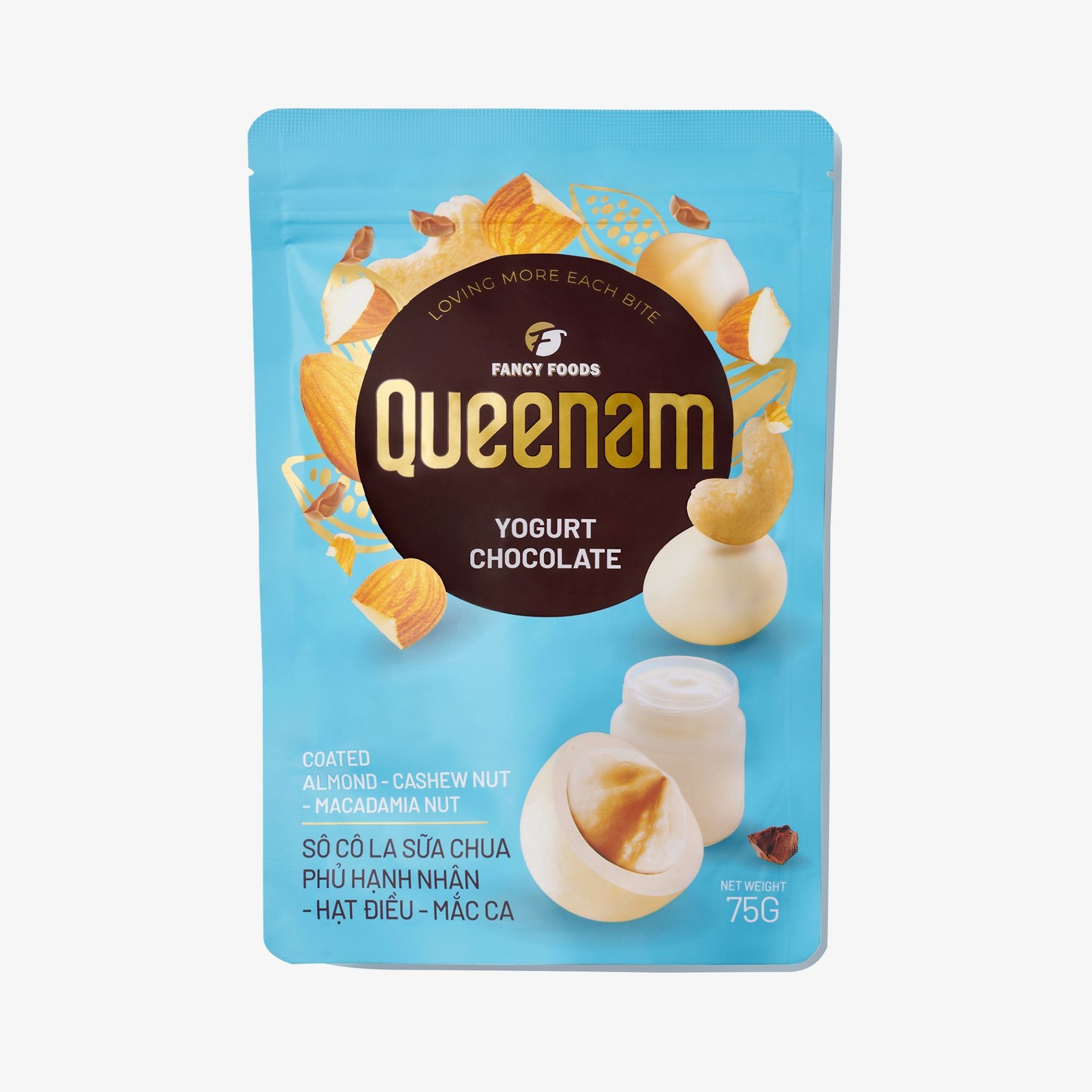 Get [Queenam] Yogurt Choco with Mixed Nuts 75gr 1 count Delivered ...