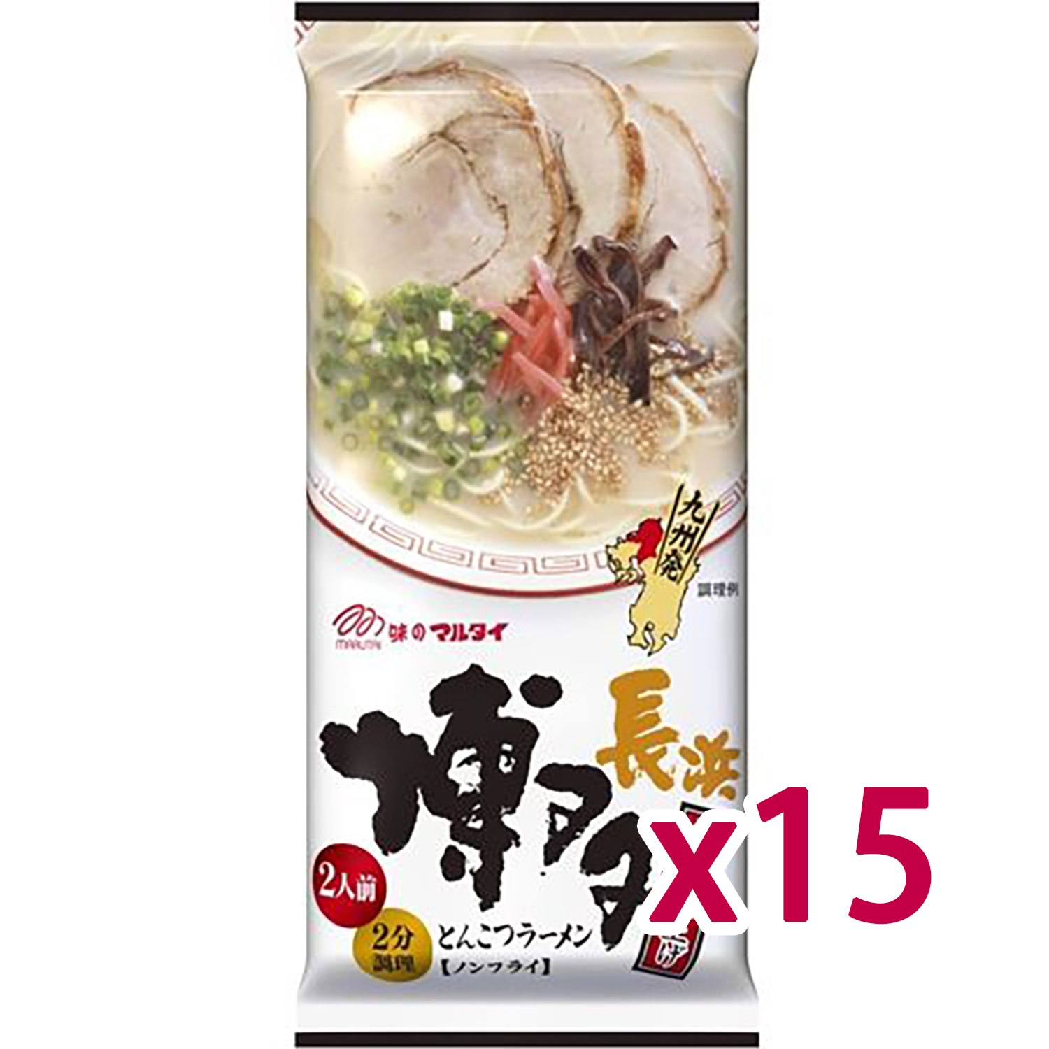 Get Marutai Instant Ramen Noodle (Hakata) 185g Case Delivered | Weee ...