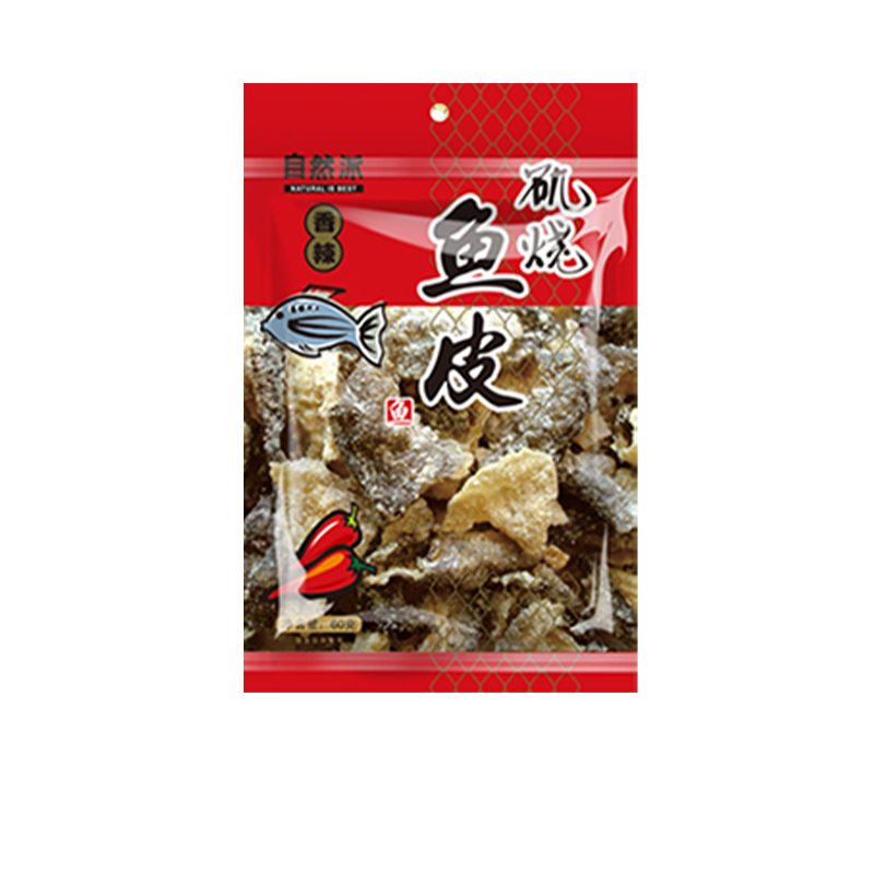 Get Natural style fish skin crispy and crispy fried fish skin snacks ...