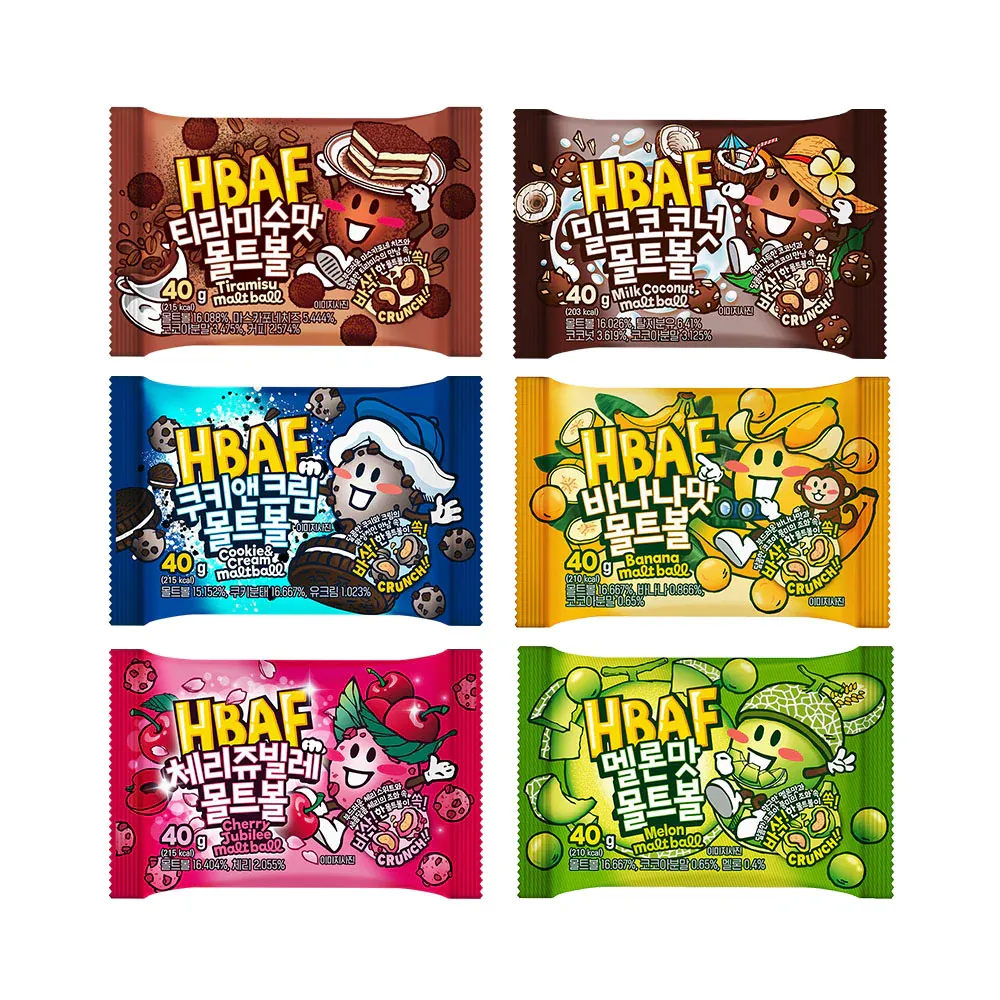 HBAF 몰트볼 6p 세트 - Weee!