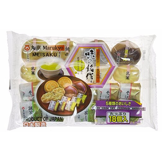 Get MARUKYO Assorted Traditional Cakes 18cakes 250g Delivered | Weee ...