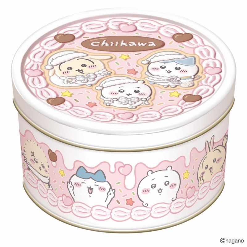 Get Chiikawa Butter Cookies Cake-Shaped Tin 1 Box 1 box Delivered ...