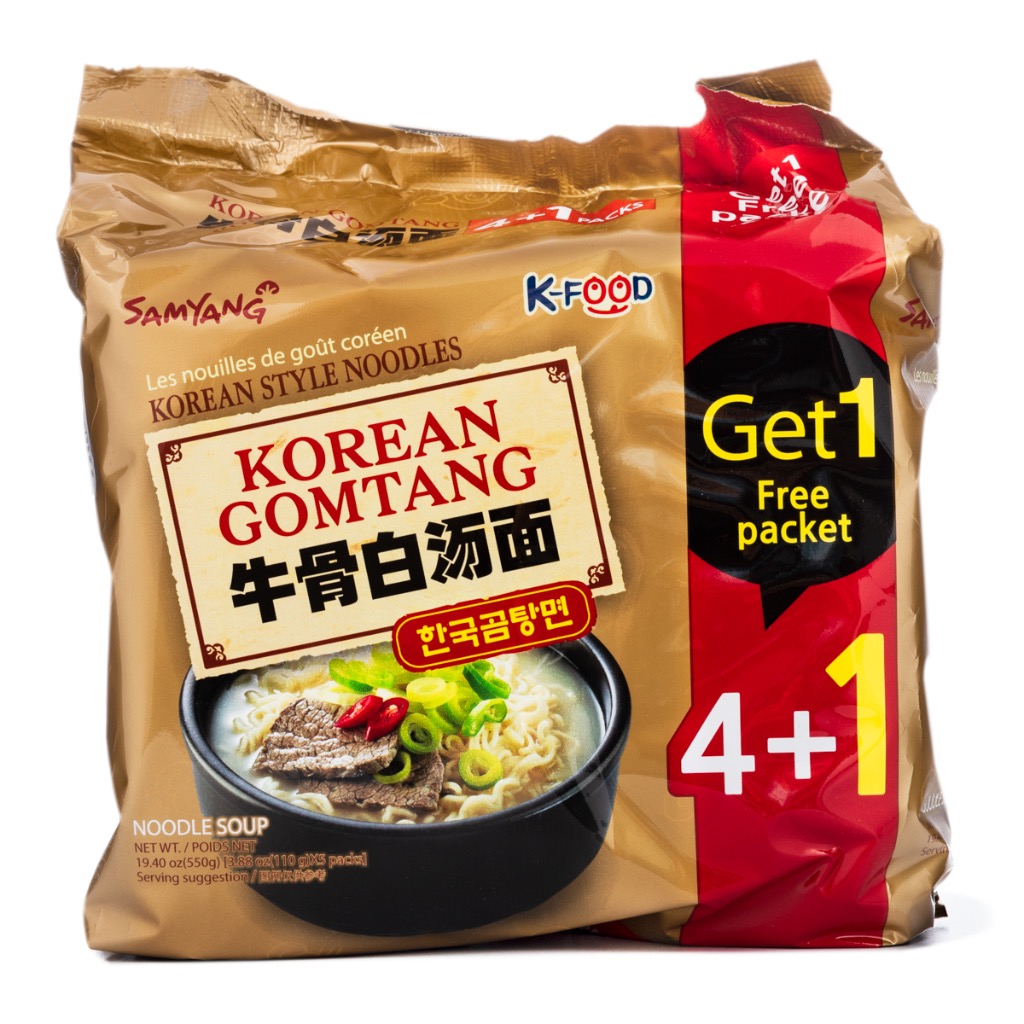 Samyang Korean Gomtang Ramen 5pk - Weee!