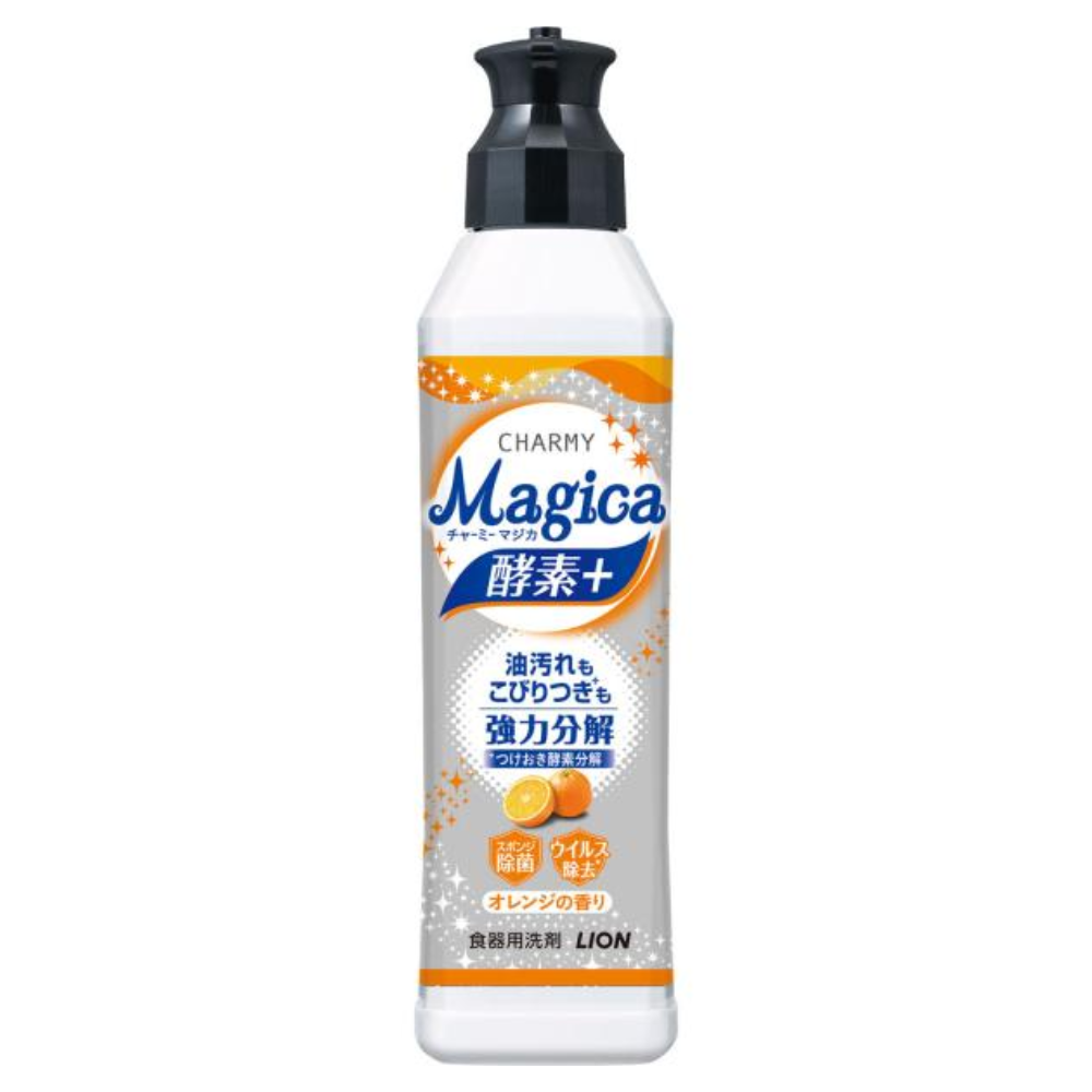 Get LION Charmy Magica +Enzyme Dish Wash Detergent- Fruity (220ml ...