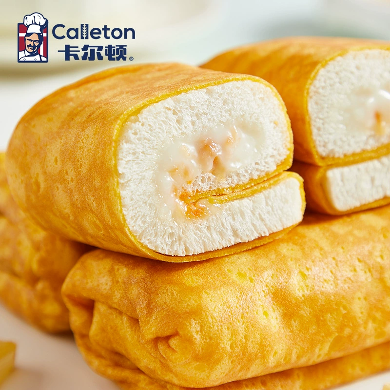 卡尔顿蛋皮吐司肉松夹心面包420g*1箱 - Weee!