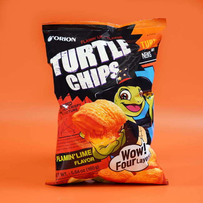 Get ORION TURTLE CHIPS FLAMIN' LIME 【LARGE SIZE】 Delivered | Weee ...