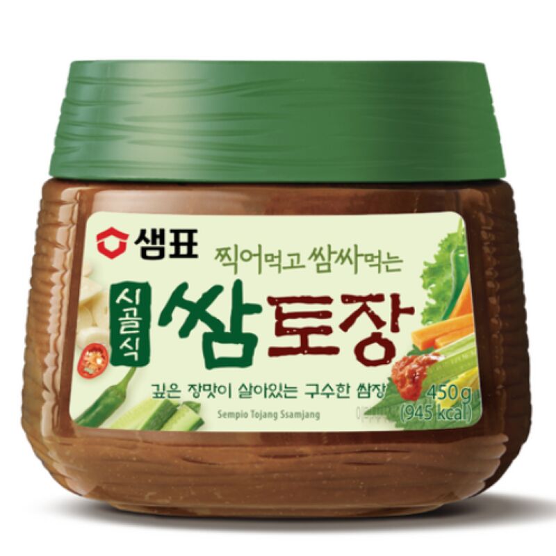 [한국 직배송] 샘표 시골식 쌈토장, 450g, 1개 - Weee!