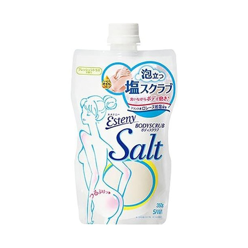 Get SANA esteny body scrub bath salt 350g delicate and smooth ...