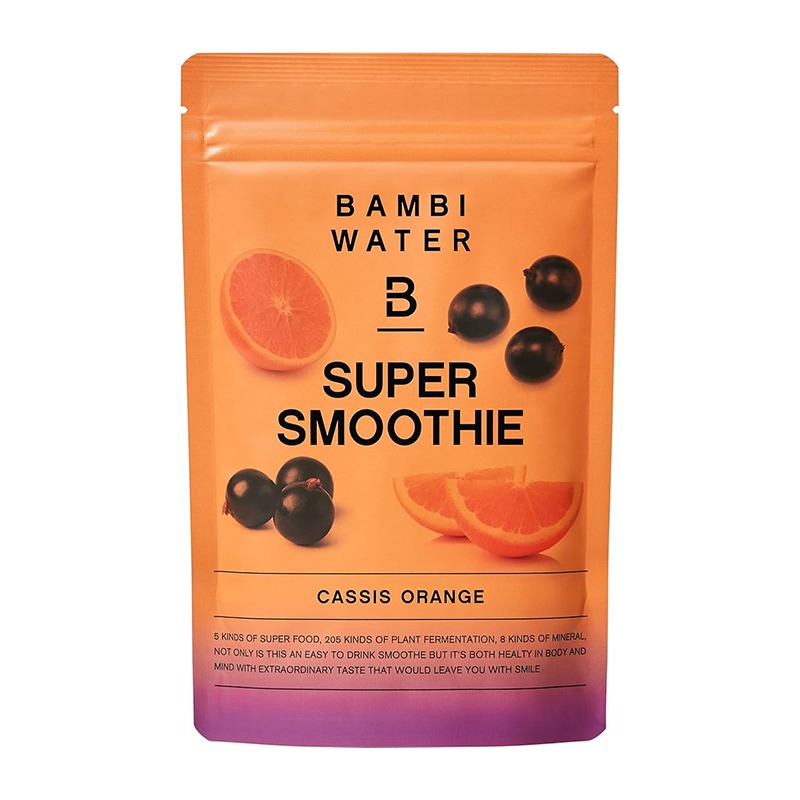 Get BAMBI WATER SUPER SMOOTHIE CASSIS ORANGE 200g Delivered | Weee ...