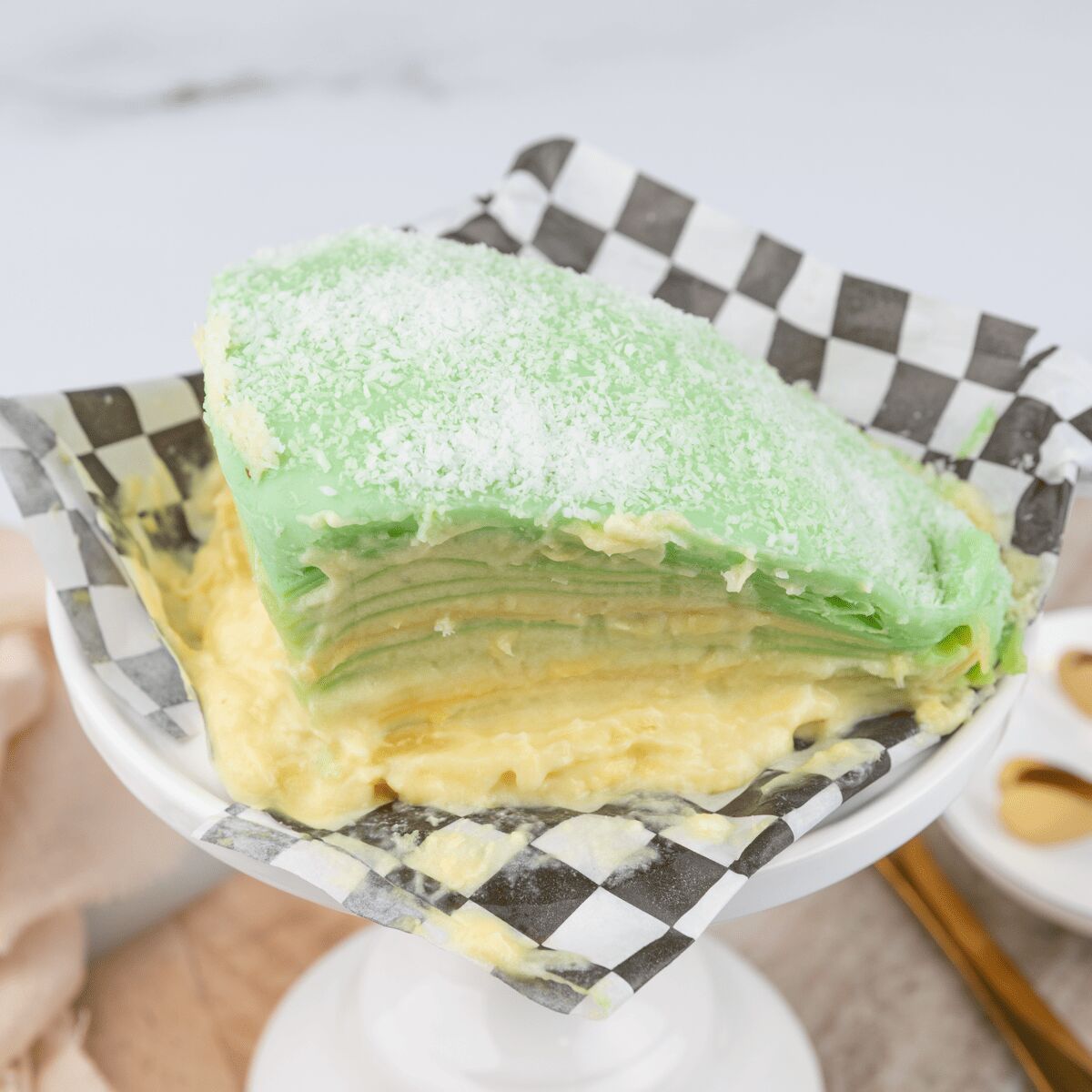 Fuji Durian Crepe Cake - Weee!