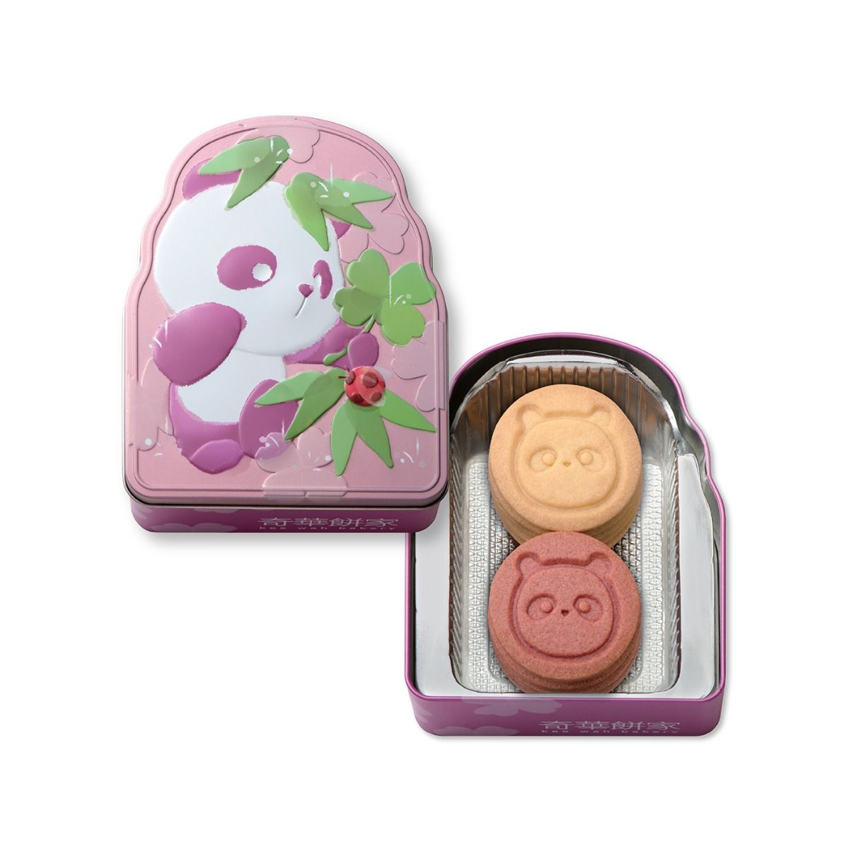 Get [HK] PINK PANDA BABY COOKIES GIFT BOX Delivered | Weee! Asian Market