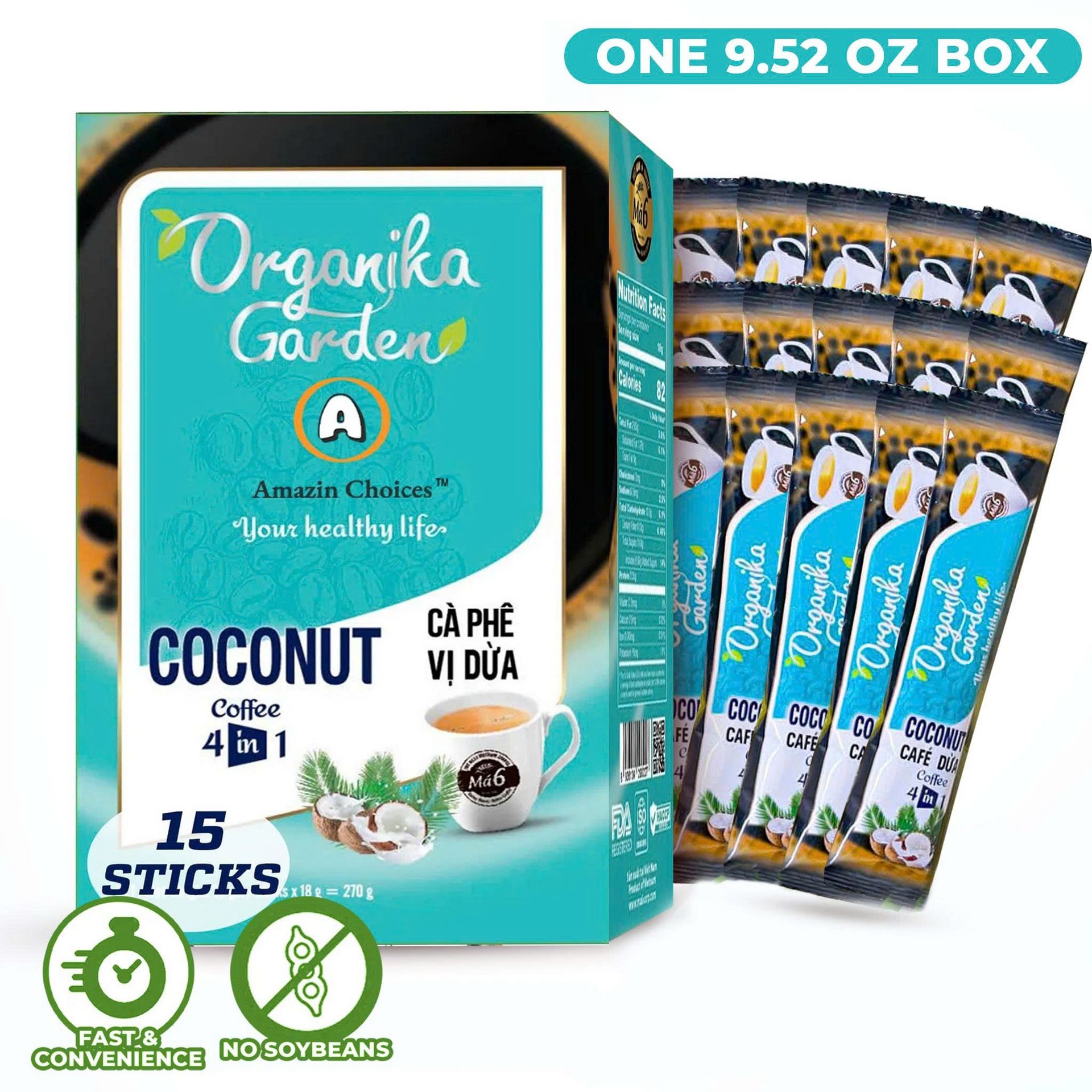 Get The Ultimate Creamy Coconut Instant Coffee 270gr Delivered | Weee ...