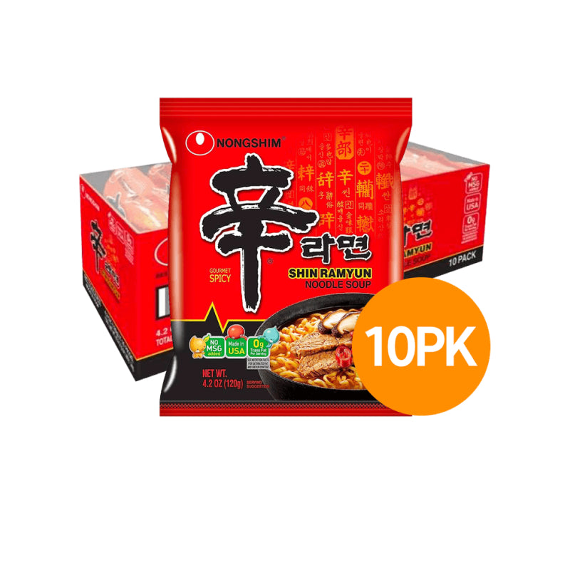 Get [NONGSHIM] Shin Ramen - 120gX10 Packs Delivered | Weee! Asian Market