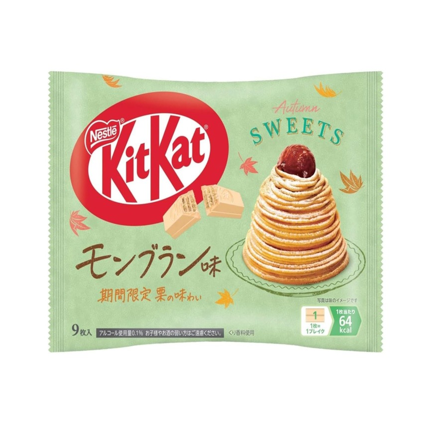 Get KITKAT Limited Mont Blanc Chocolate 9 Pieces/ 1 each Delivered ...