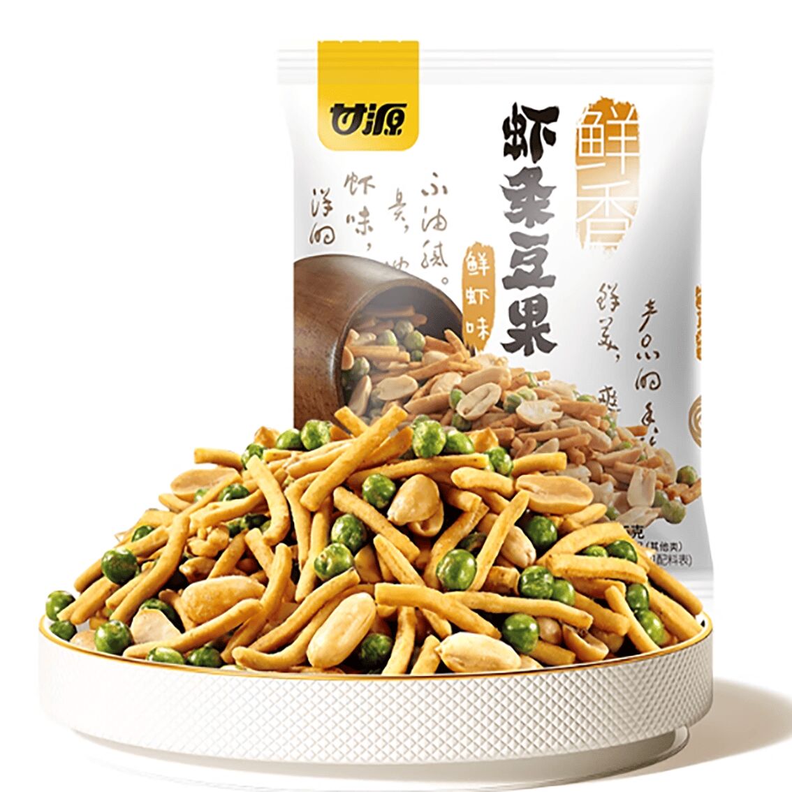 Get Ganyuan fresh shrimp flavor shrimp stick bean frui 285 g Delivered ...