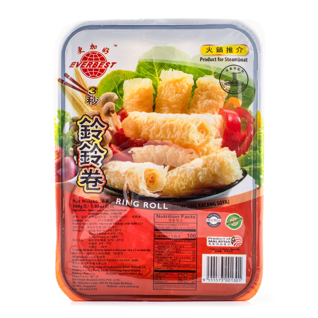 Get Everbest Beancurd Ring Roll 14ct Delivered | Weee! Asian Market