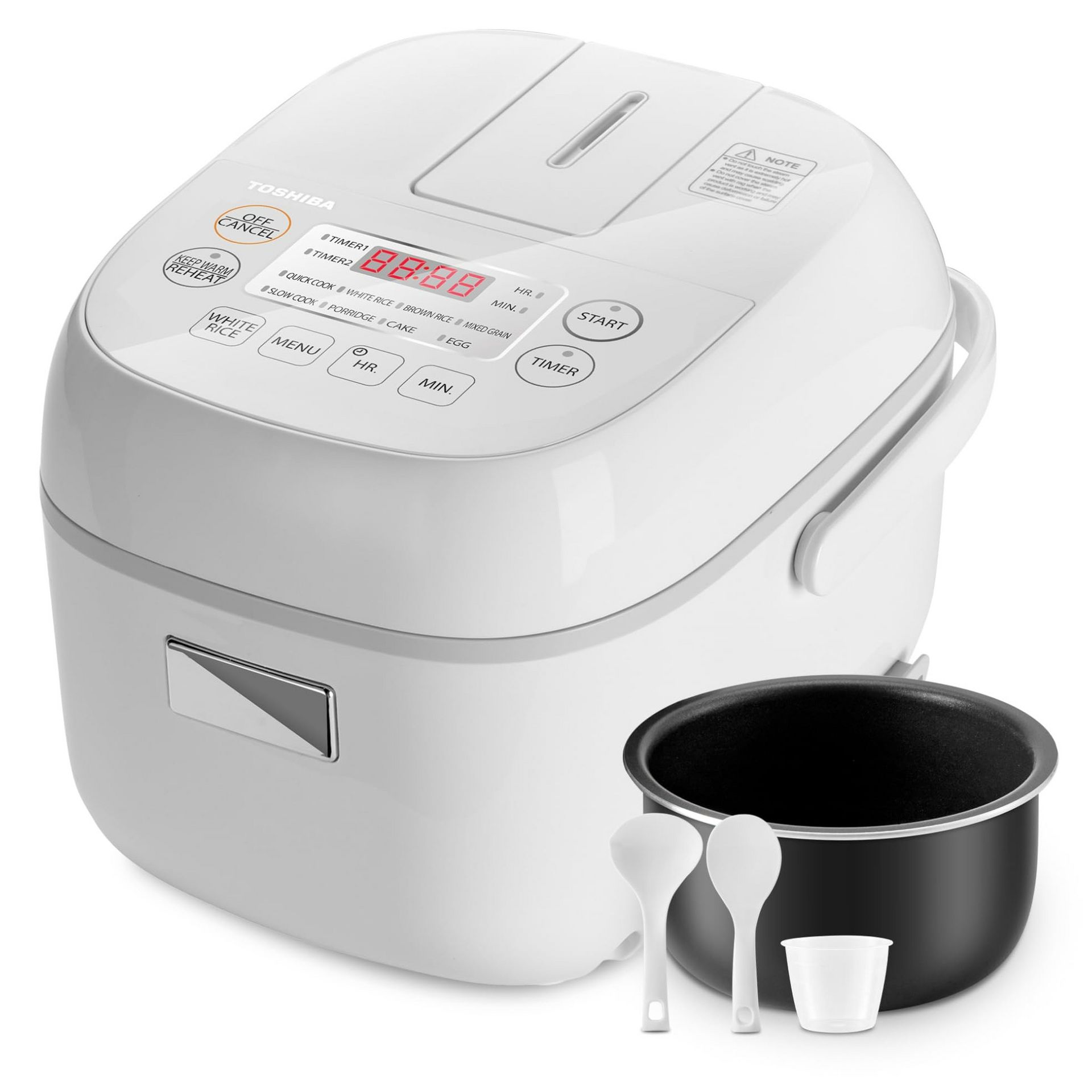 Get Toshiba Mini Rice Cooker,3 Cups Uncooked Rice Cook Delivered | Weee ...