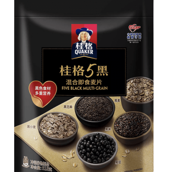 Get Quaker Five Black Multi-Grain Cereal Delivered | Weee! Asian Market