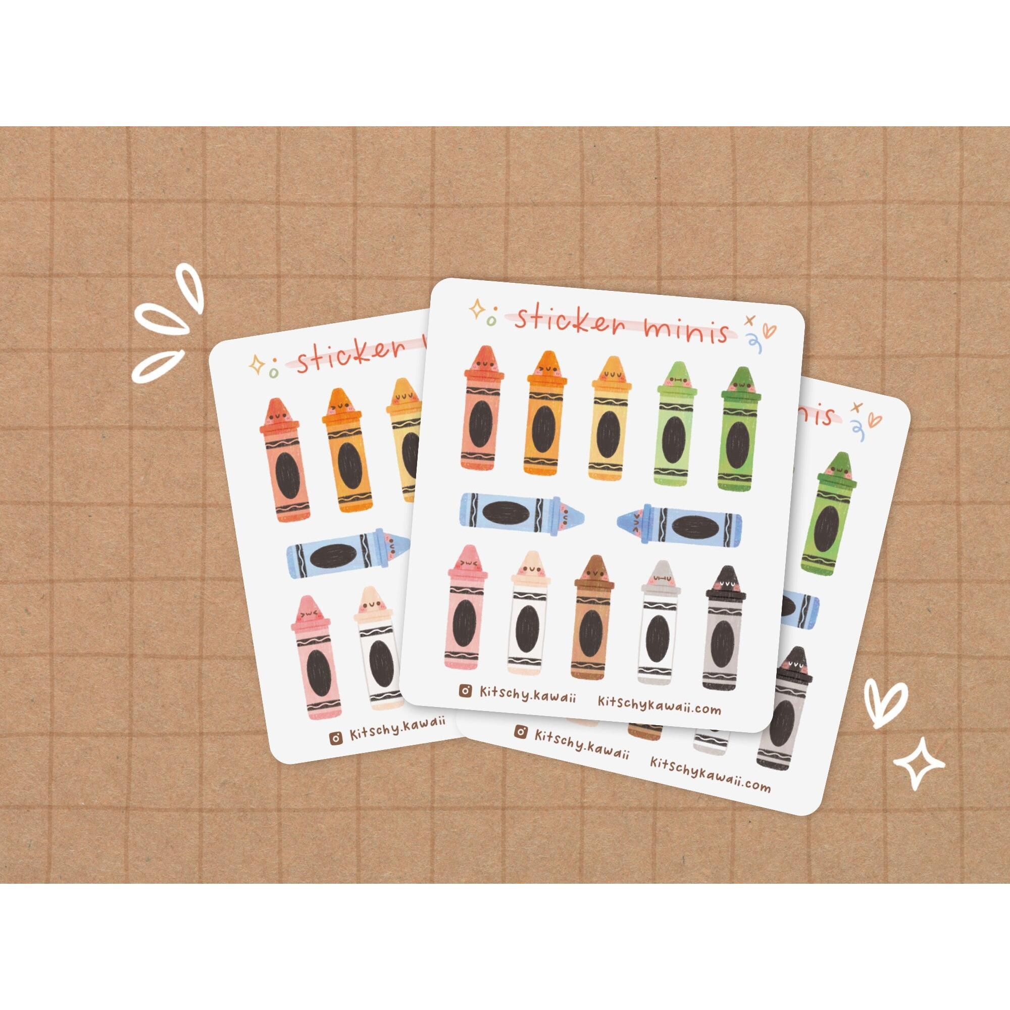 Get Crayon Mini Sticker Sheet Delivered | Weee! Asian Market