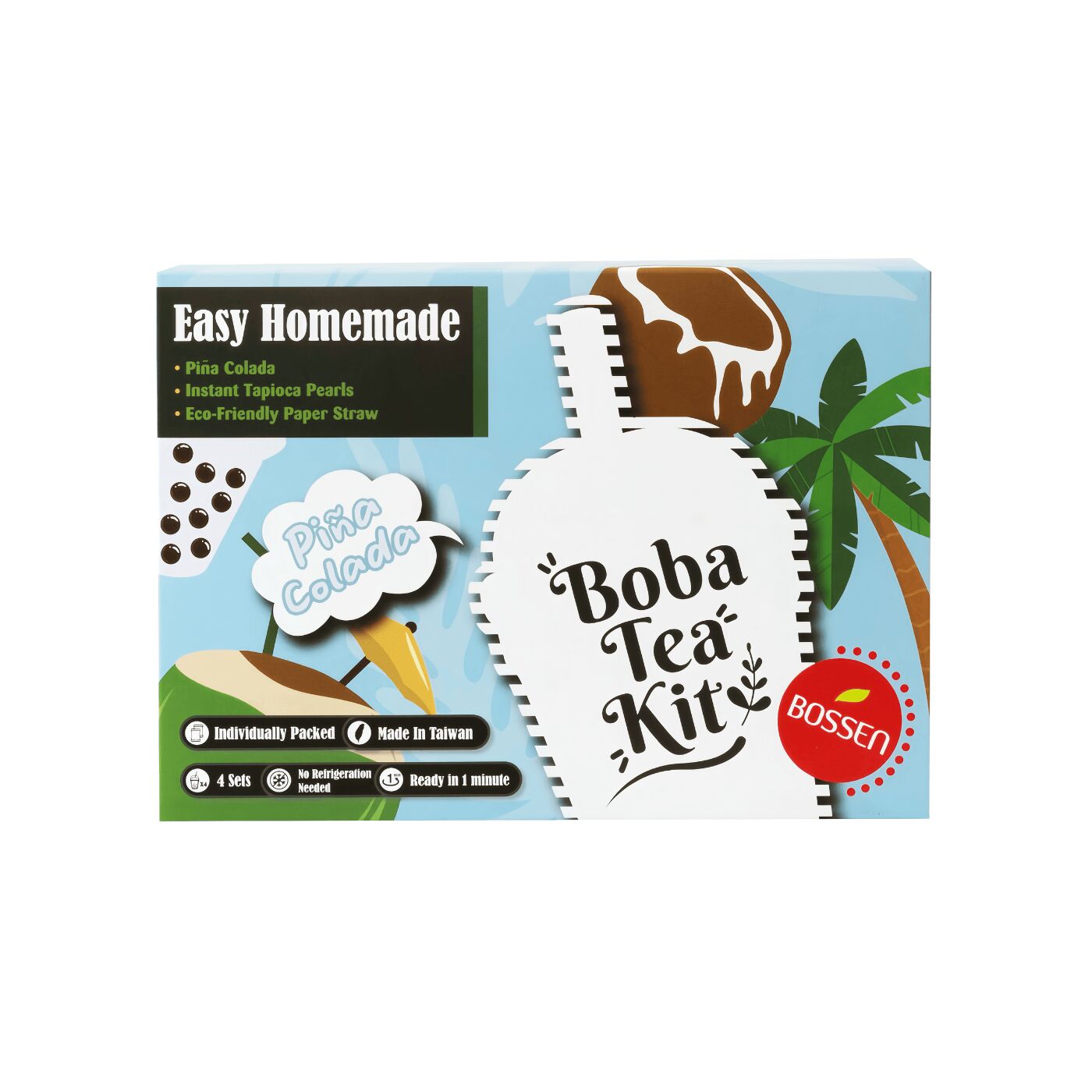 Boba Tea Kit - Pina Colada Flavor - Weee!