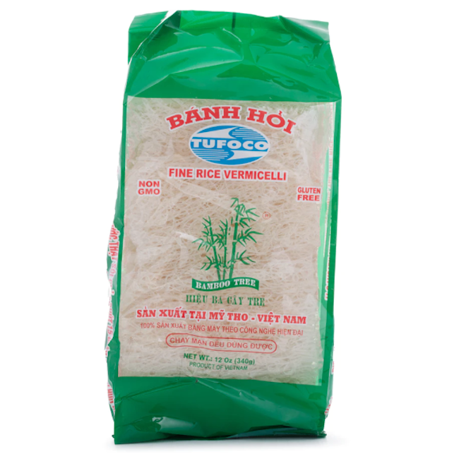 Bamboo Fine Rice Vermicelli Banh Hoi 12 oz - Weee!