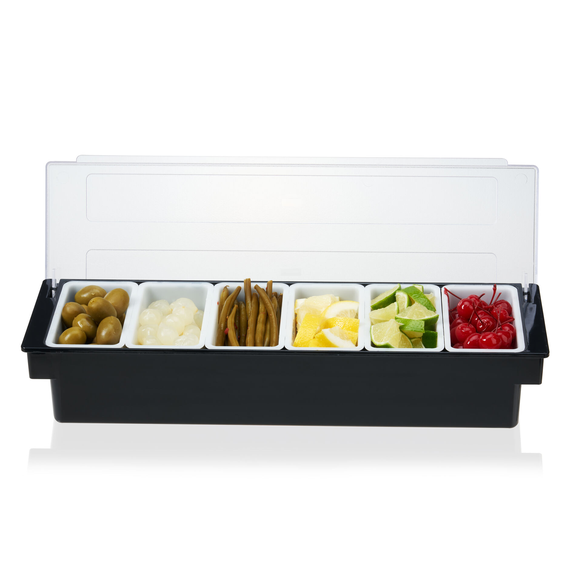 Get True Garnish Tray - 6 Removable Inserts and Ice Reservoir, Bar ...