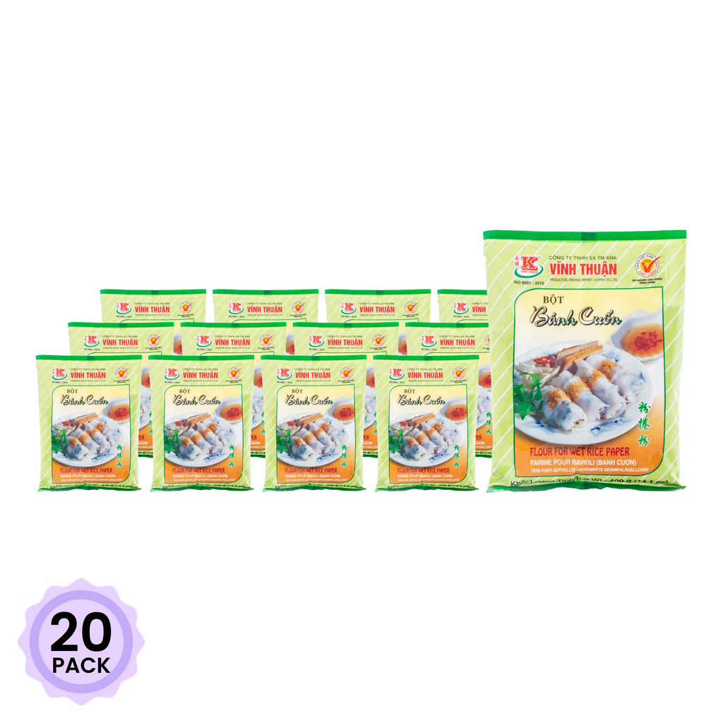 Get Vinh Thuan Bot Banh Cuon Flour 14 oz*20 pack Delivered | Weee ...