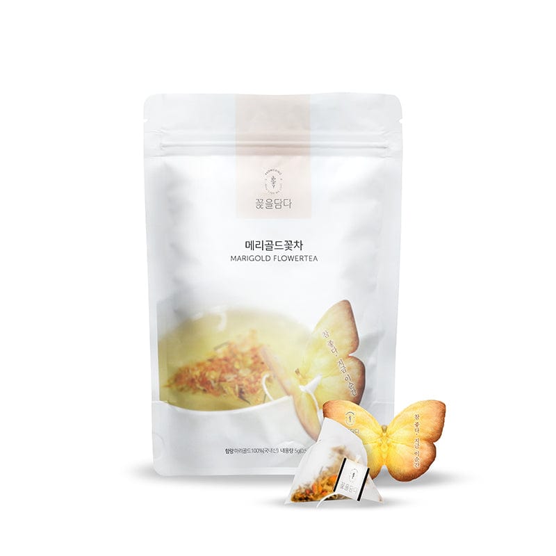 Marigold Butterfly Tea Bag Pouch (10ea) - Weee!