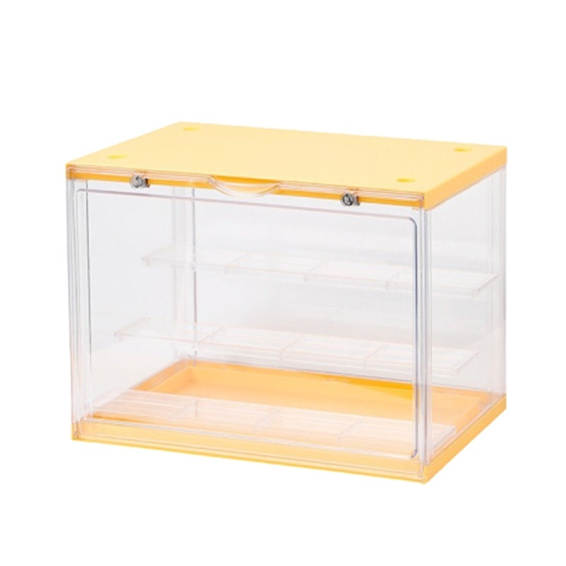 Get Figure Blind Box Collect Showcase, Storage and Display Case, Yellow ...