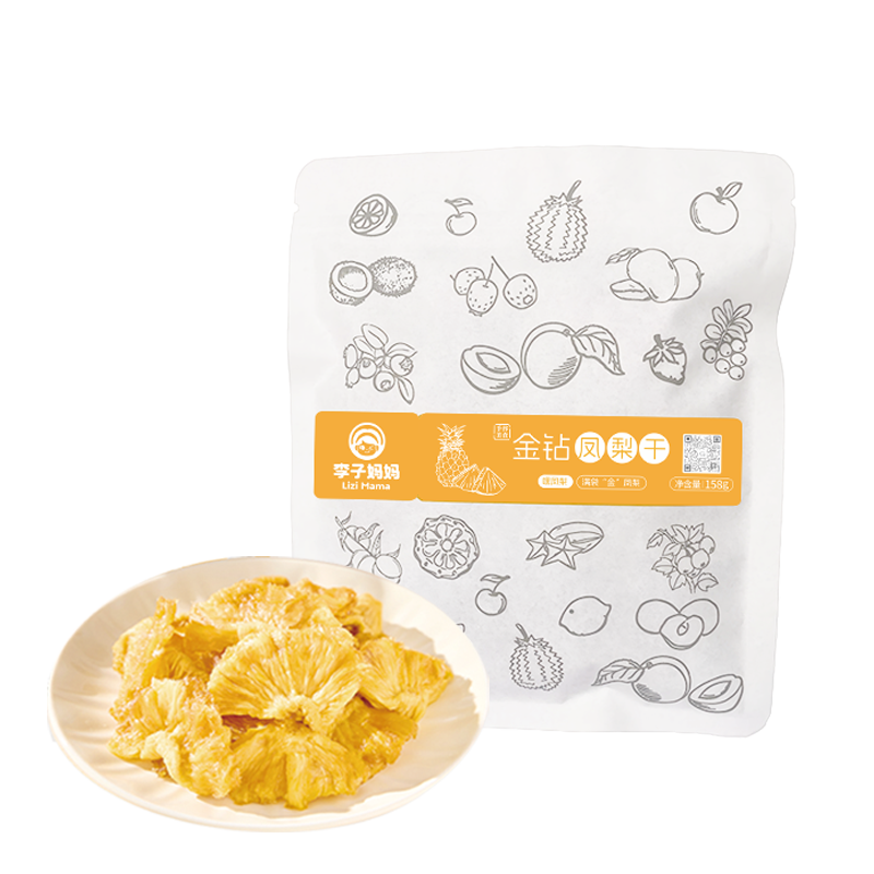 Get Plum Mother Dried Pineapple 158g*1 bag Delivered | Weee! Asian Market