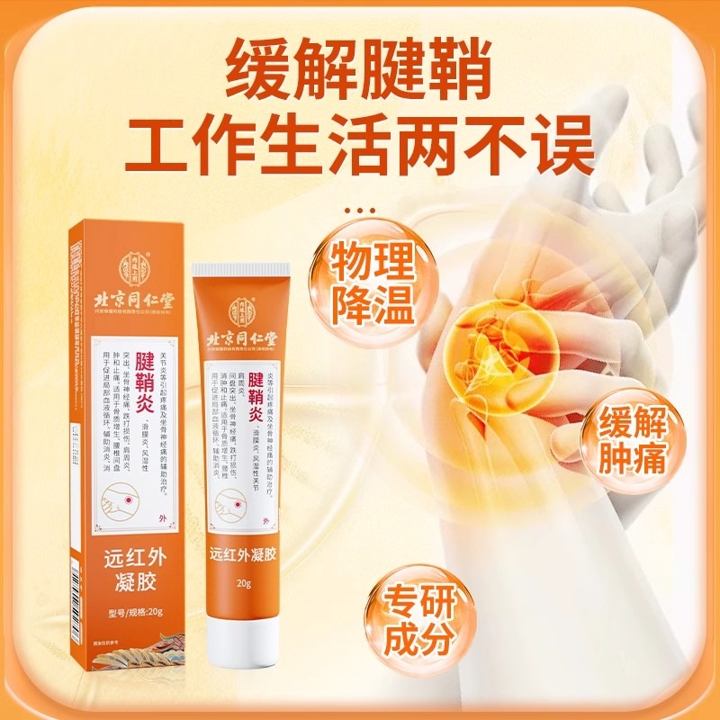 Get Tendinitis Far Infrared Therapy Gel Finger Joint Pain Cream 20g/pc ...