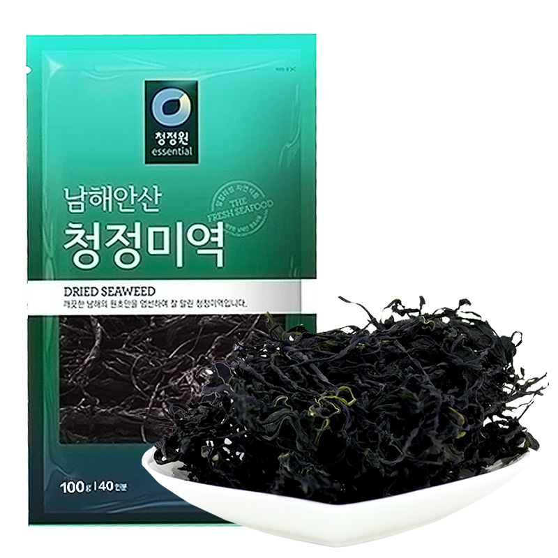 韩国清净园裙带菜干货韩式干海带 100g*1袋装 - Weee!
