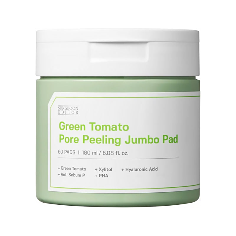 Get SUNGBOON EDITOR Green Tomato Pore Peeling Jumbo Pad 60 Pads ...