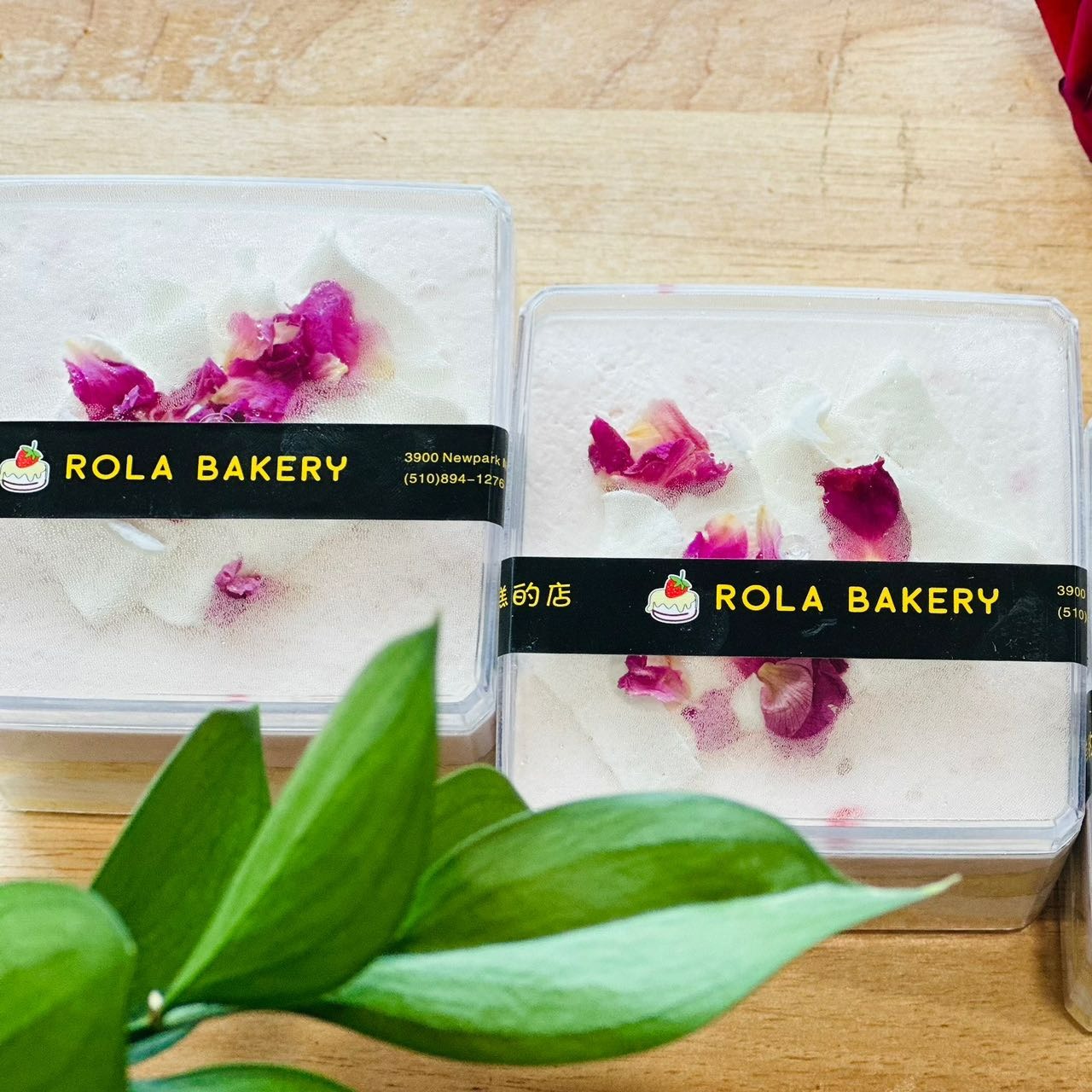 Get Lychee & Rose Cake Box Around 350g Delivered | Weee! Asian Market