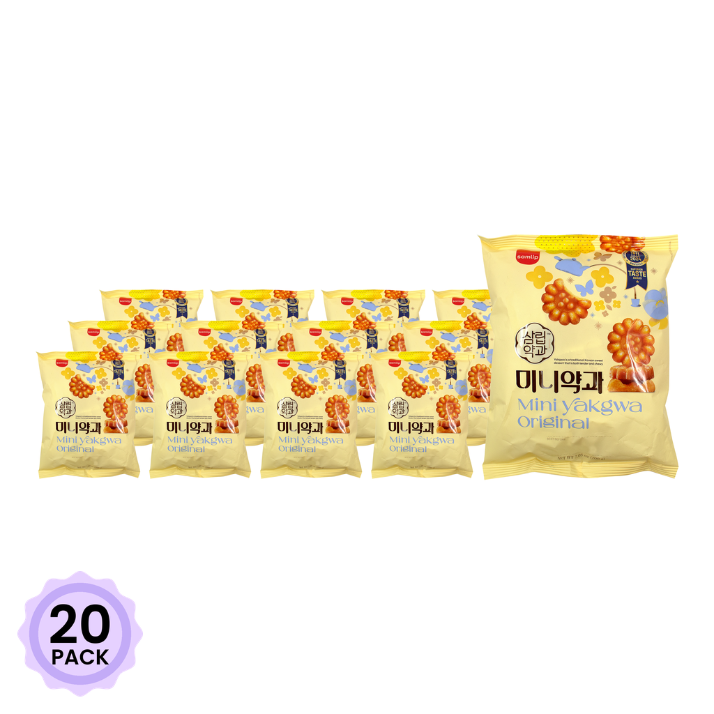 Get Samlip Korean Wheat Flour Cookies with Honey 200 g*20 pack ...
