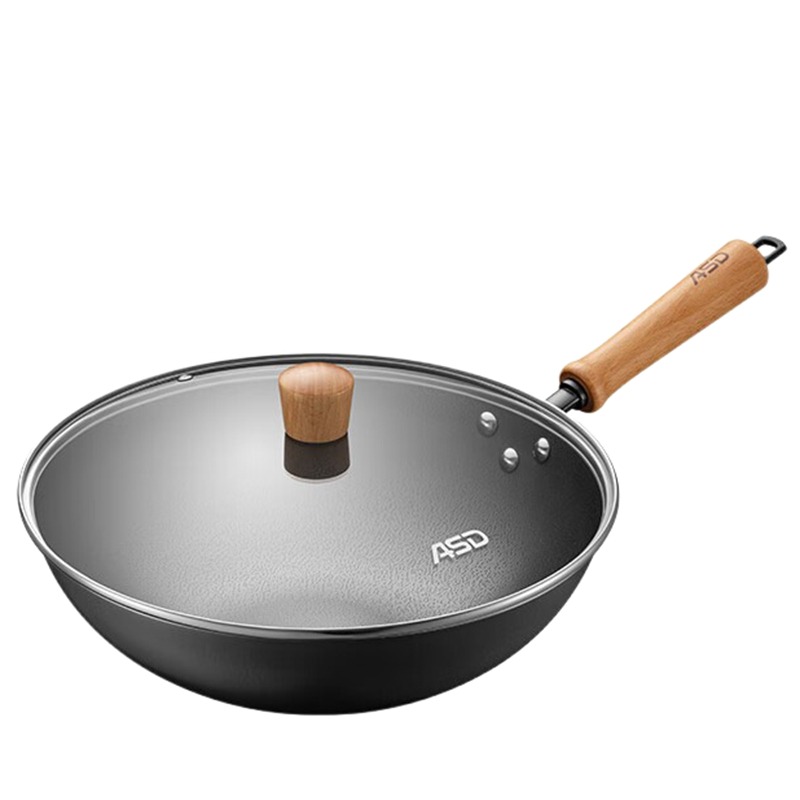 Get ASD 32cm Wok Fine iron Delivered | Weee! Asian Market