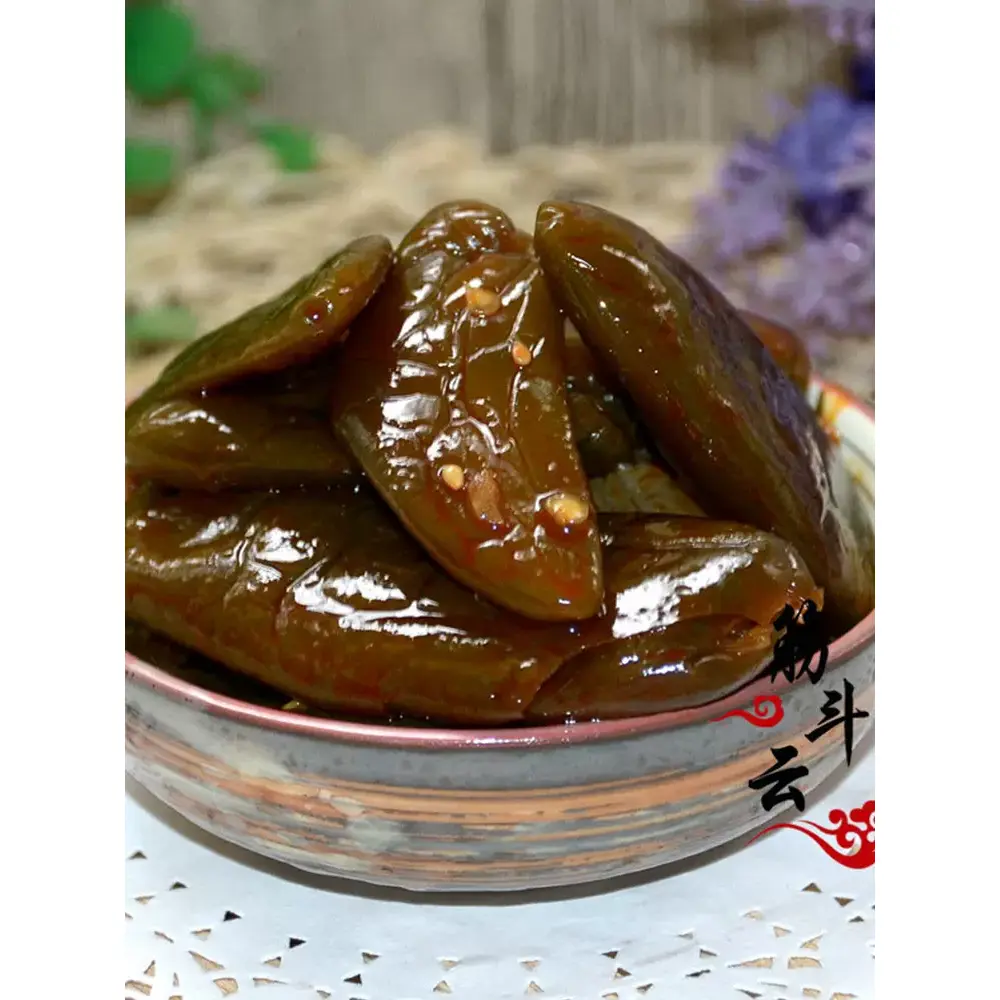 Get Jinzhou lily side dish spiced soy sauce pepper 68g small packet of ...