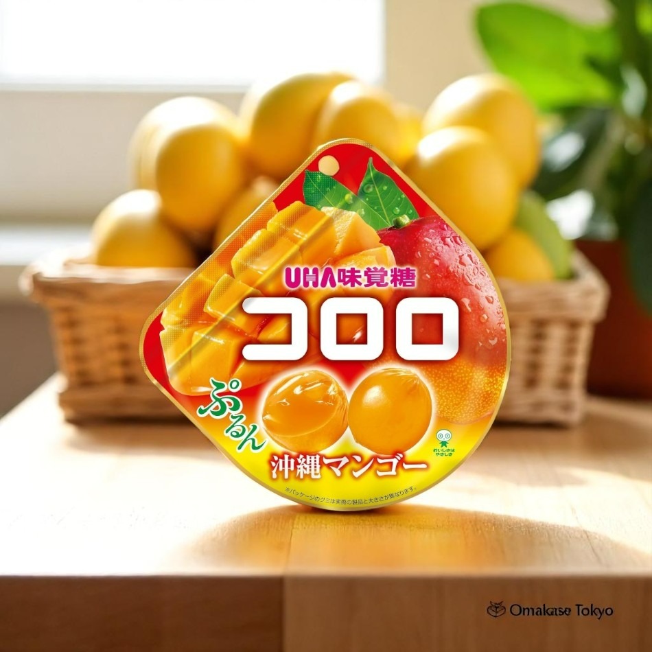 Get UHA Mikakuto Kororo Okinawa Mango, 40g x 6 Bags Delivered | Weee! Asian Market