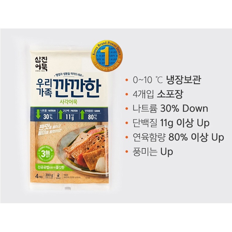 Get SAMJIN Thin Rectangle Fish Cake 200 g Delivered | Weee! Asian Market