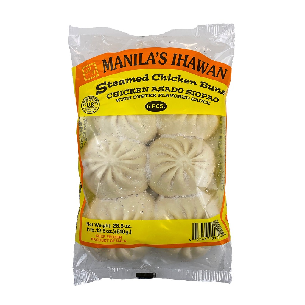 Get Manila’s Ihawan Chicken Asado Siopao Steamed Buns, Frozen Delivered ...