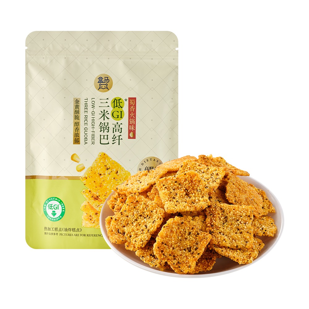 Get Low-GI High-Fiber Three-Rice Rice Crackers 260 g Delivered | Weee ...