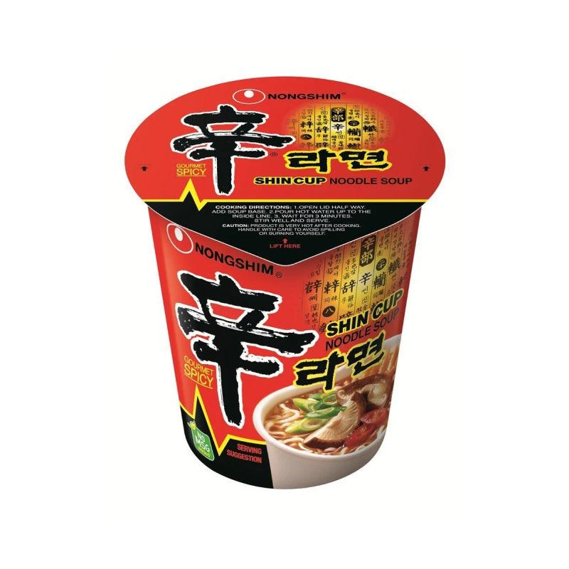 Get [NONGSHIM] Shin Noodle Ramen Cup - 75gX6 Cups Delivered | Weee ...