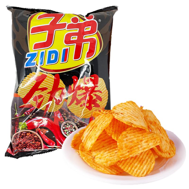 Get Zidi Potato Chips Spicy Flavor 100g Delivered | Weee! Asian Market