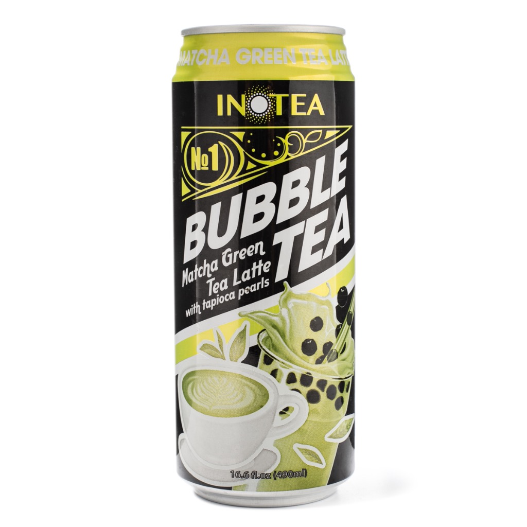 Get Inotea Bubble Tea, Matcha Latte Flavor 16.6 fl.oz Delivered | Weee ...