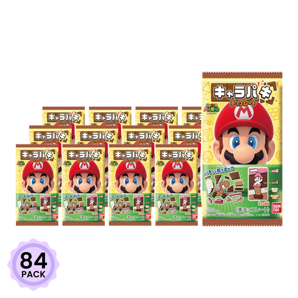 Get Bandai Super Mario Character Chocolate 1.02 oz*84 pack Delivered ...