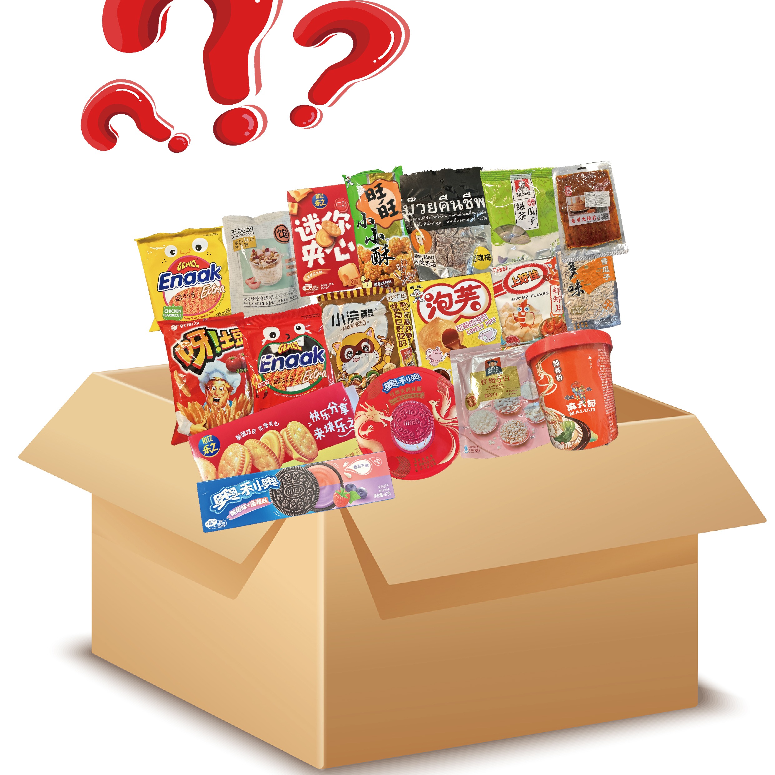 Get snack box medium 1 each Delivered | Weee! Asian Market