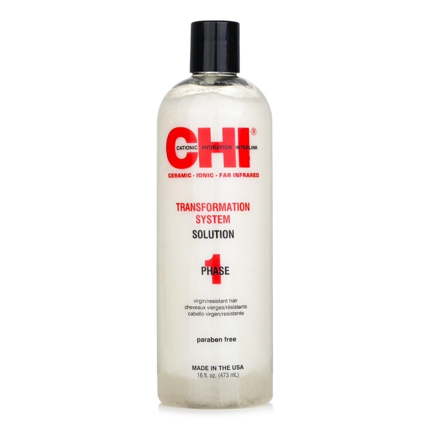 CHI Transformation System Phase - Solution Formula A (For Resistant/Virgin Hair) CHI 473ml/16oz ...