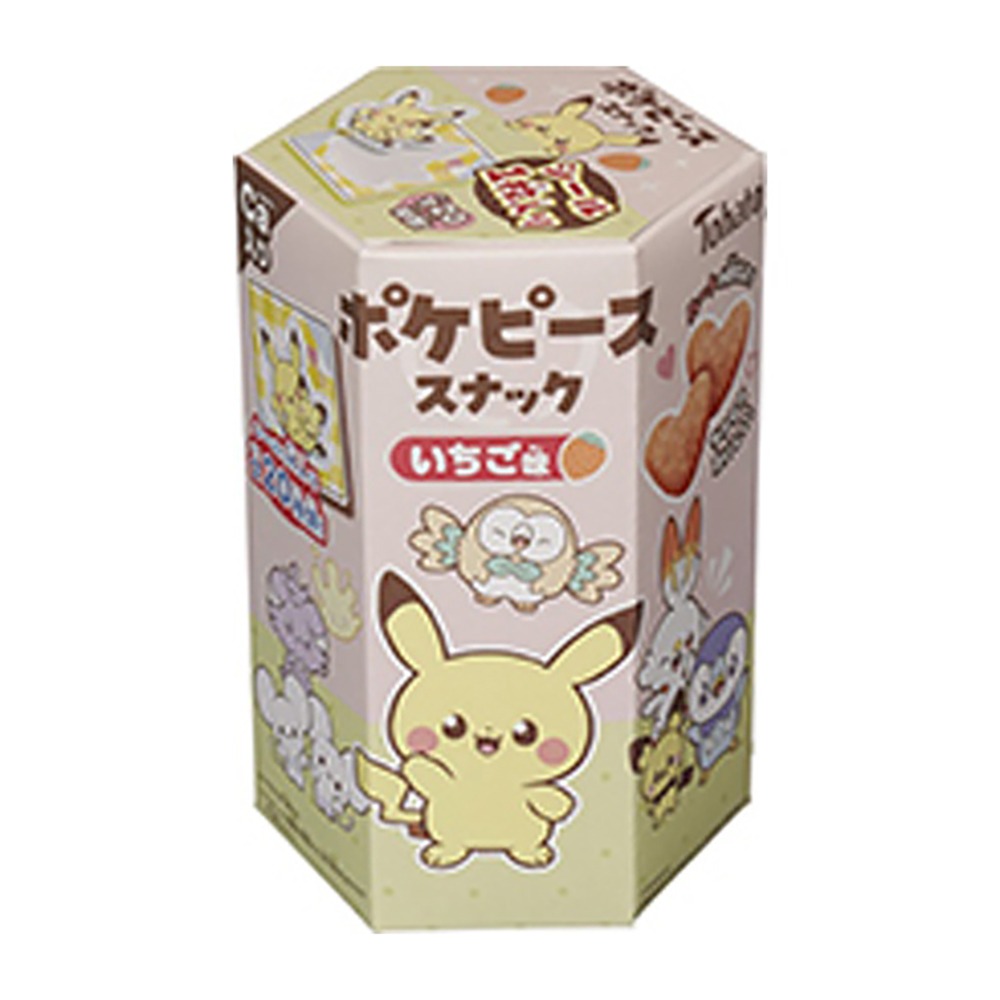 Get Tohato Pokemon Calcium Rich Strawberry Corn Puff Delivered | Weee ...