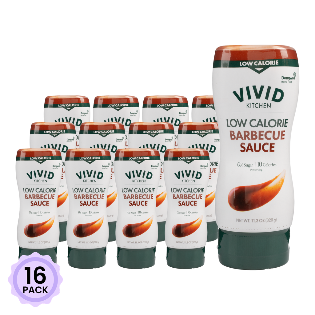 Get VIVID Kitchen Low-Calorie Barbecue Sauce 11.3 oz*16 pack Delivered ...