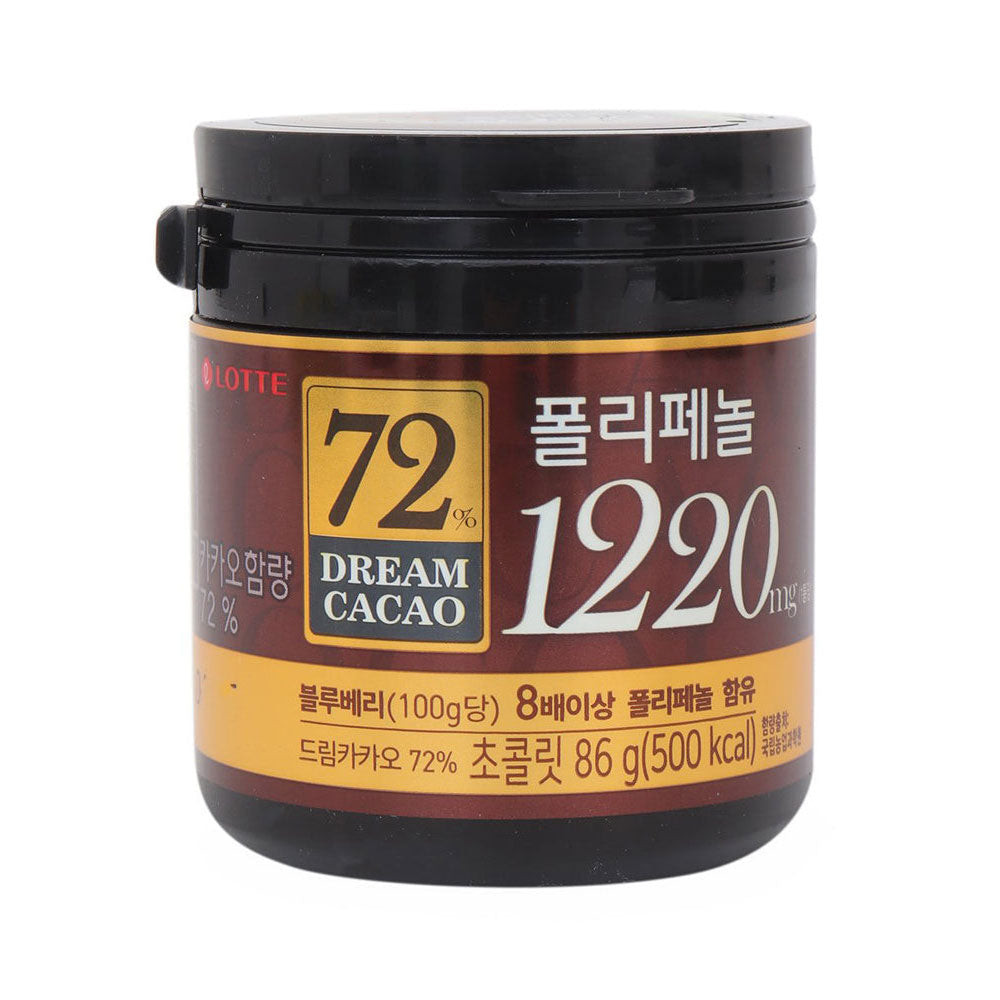 Lotte Korea乐天 梦巧克力 72% 86g - Weee!